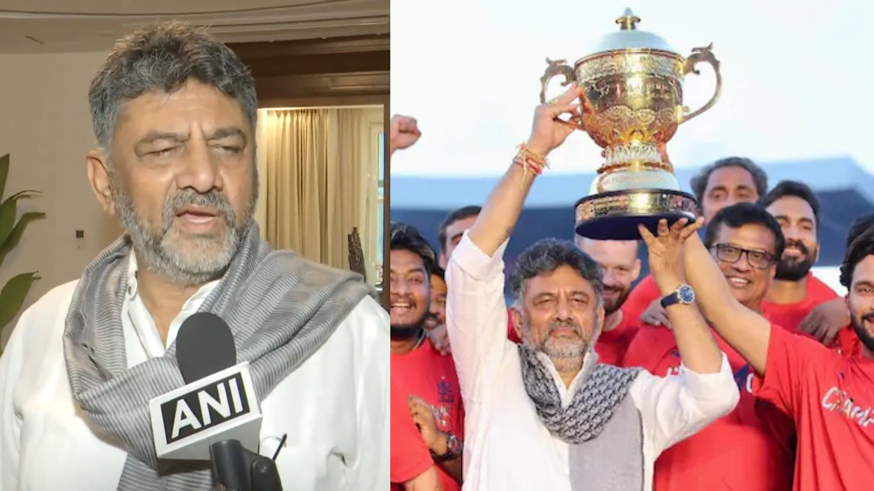 WATCH- “Why do I need RCB? I don't even drink Royal Challenge”- Karnataka Dy.CM DK Shivakumar on ...
