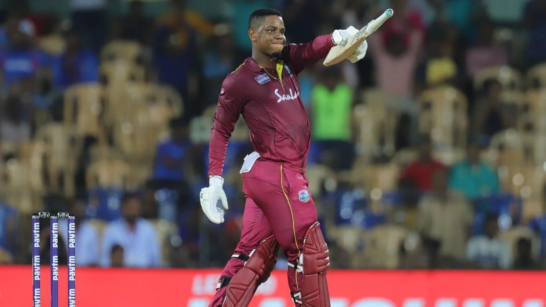 IND v WI 2019: Shimron Hetmyer rates ton in Chennai ODI as best knock ...