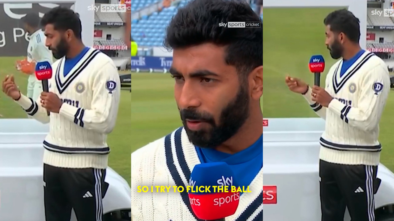 ENG v IND 2025: WATCH- "I'm slightly different”- Jasprit Bumrah explains his bowling technique