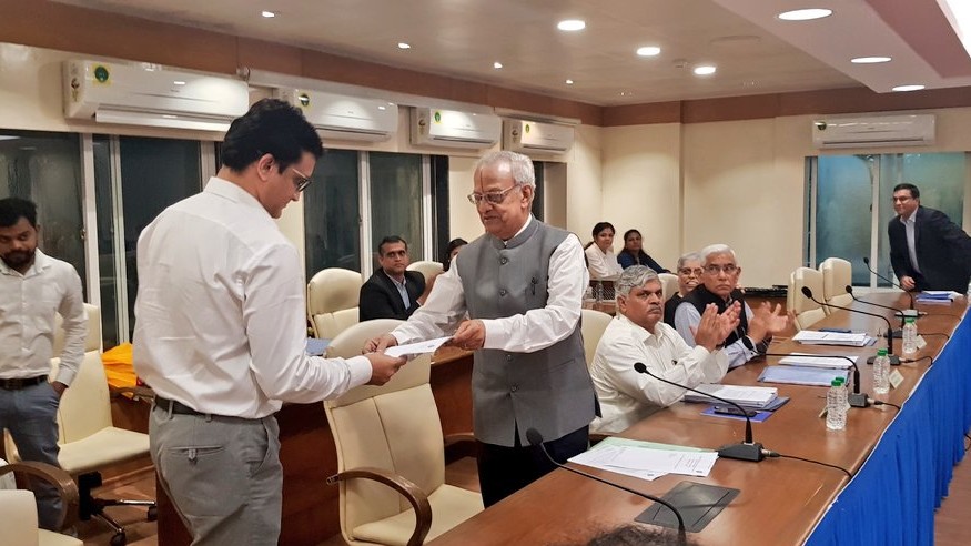 Former India captain Sourav Ganguly takes over as BCCI president