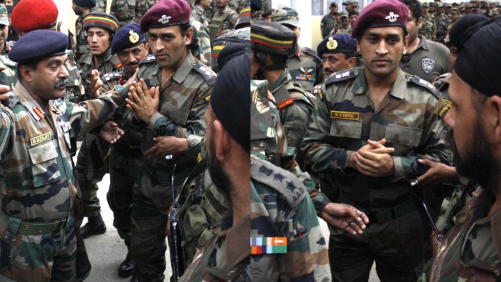 MS Dhoni working on a show dedicated to brave Indian armed forces