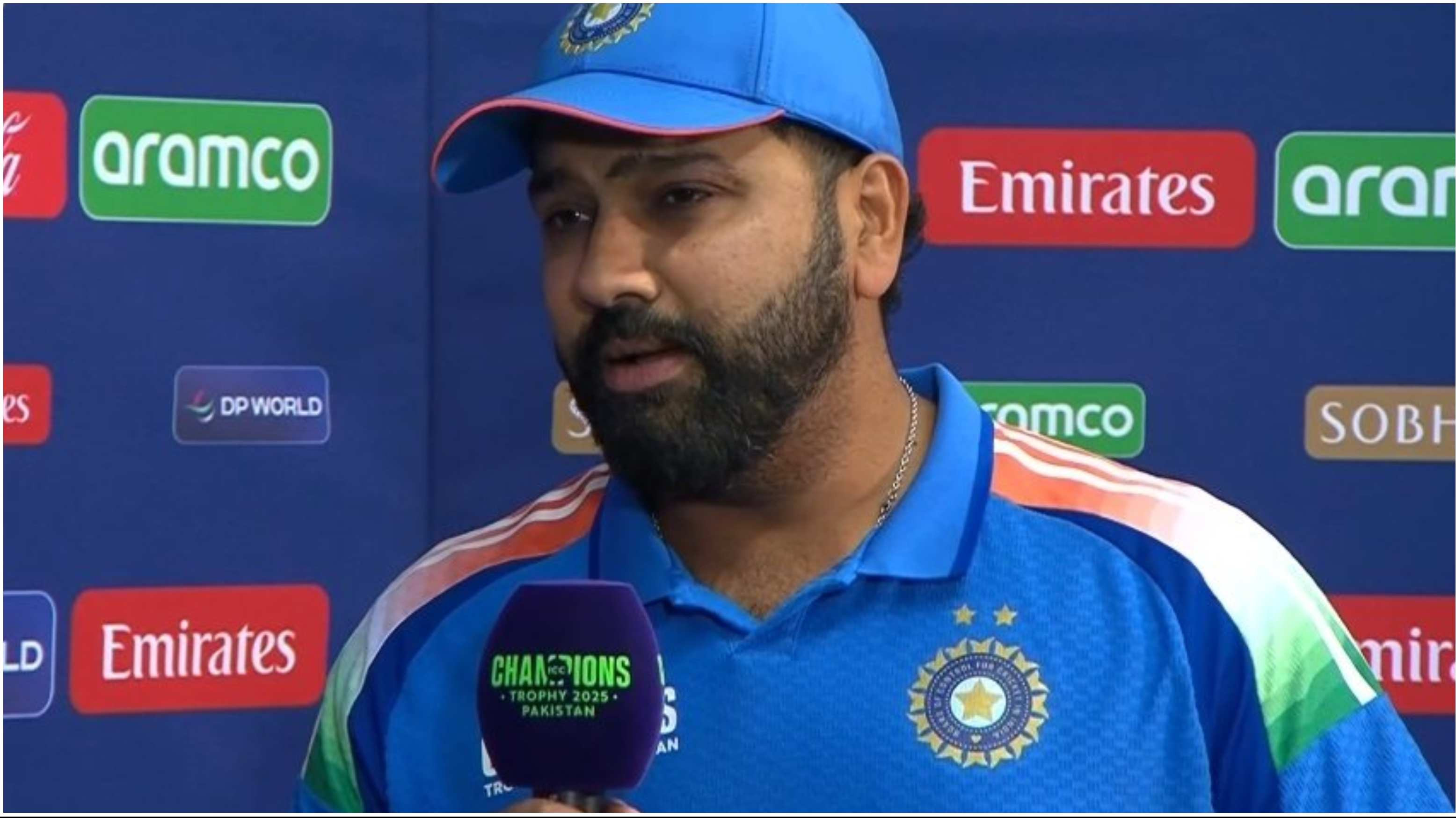 CT 2025: Rohit Sharma gives big update on his hamstring injury after ...