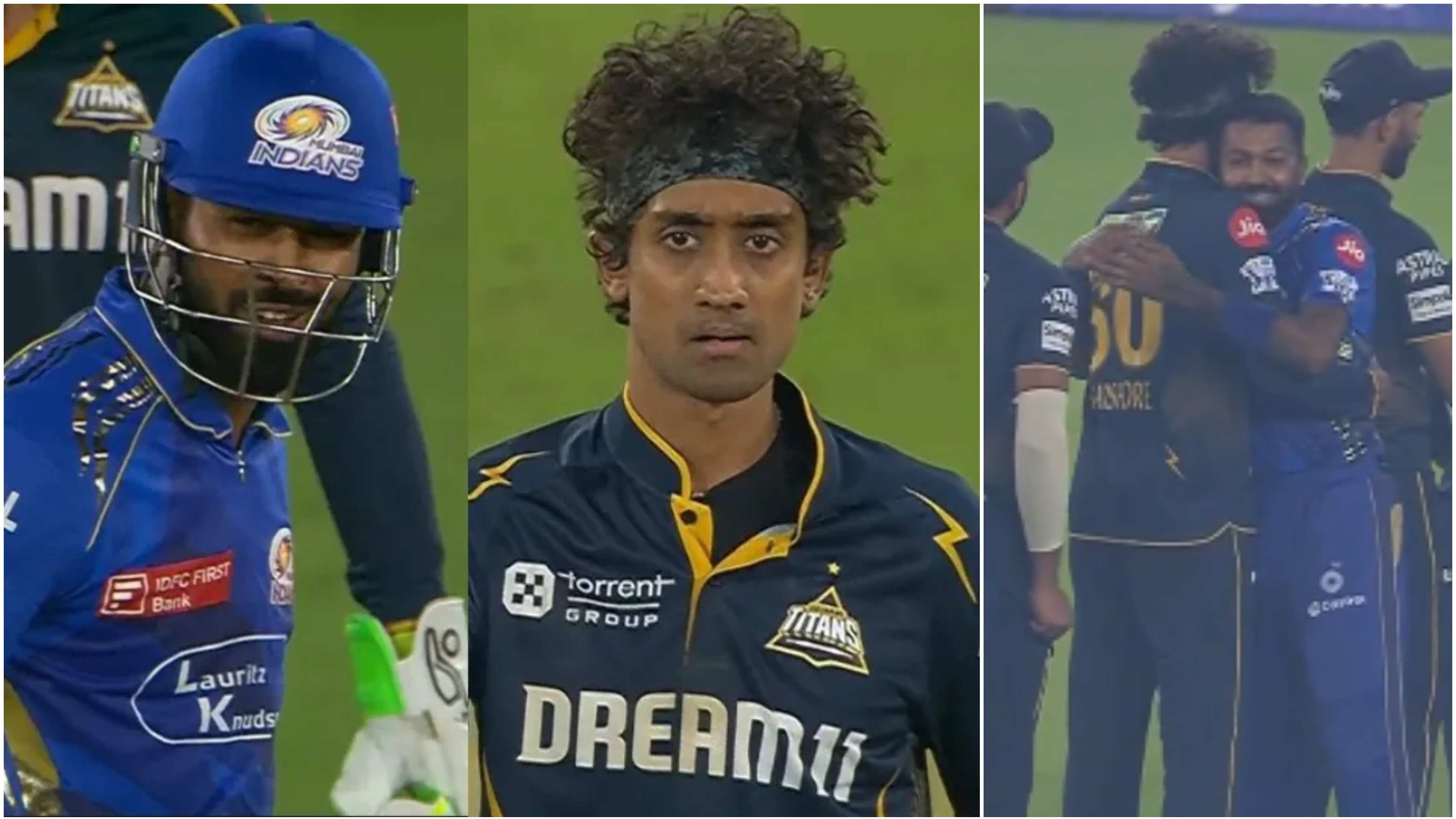 IPL 2025: WATCH – Hardik Pandya, Sai Kishore hug it out after heated exchange during GT versus ...