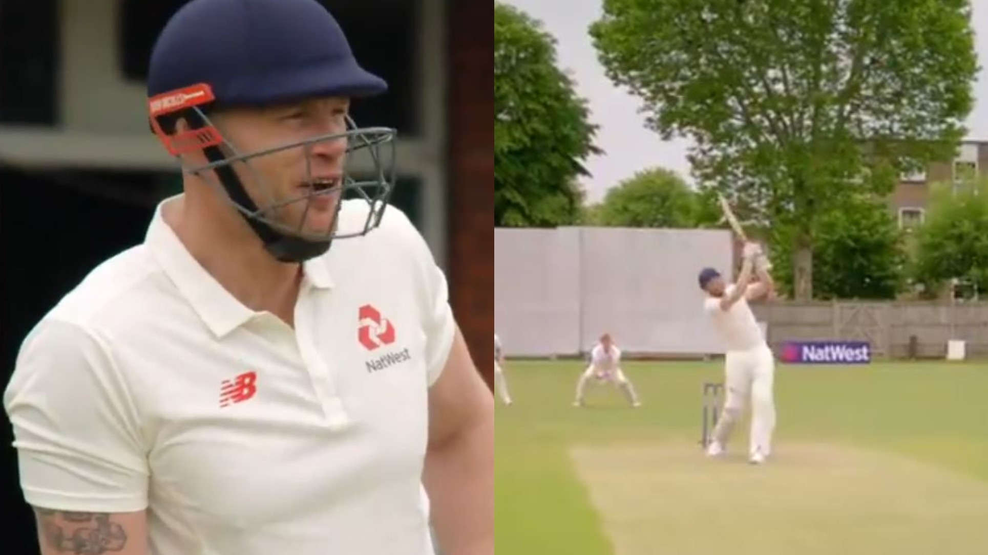WATCH- Andrew Flintoff takes on the Ashes 2005 version of himself in 2019