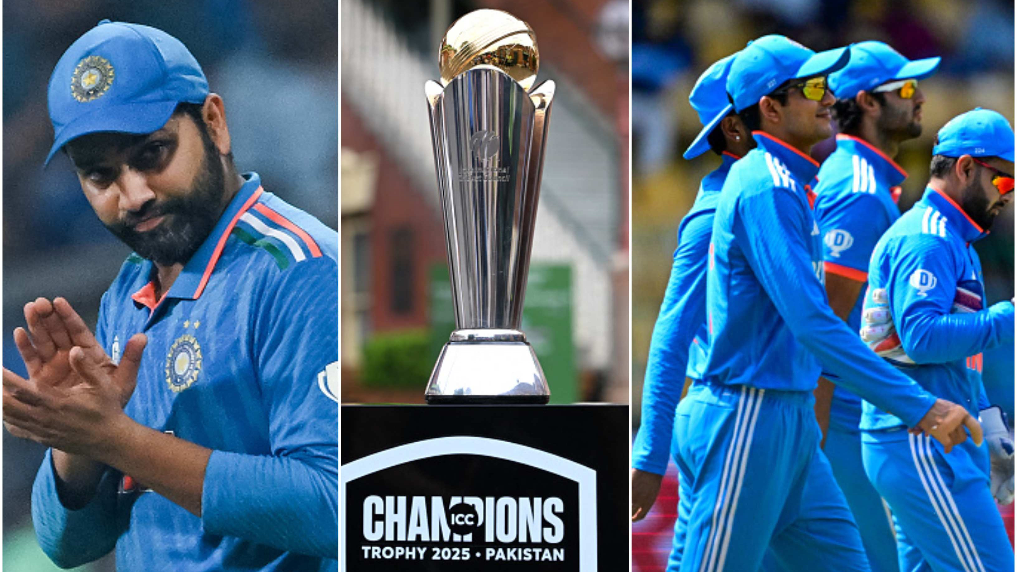 CT 2025: BCCI shares update on Rohit Sharma’s travel to Pakistan ...